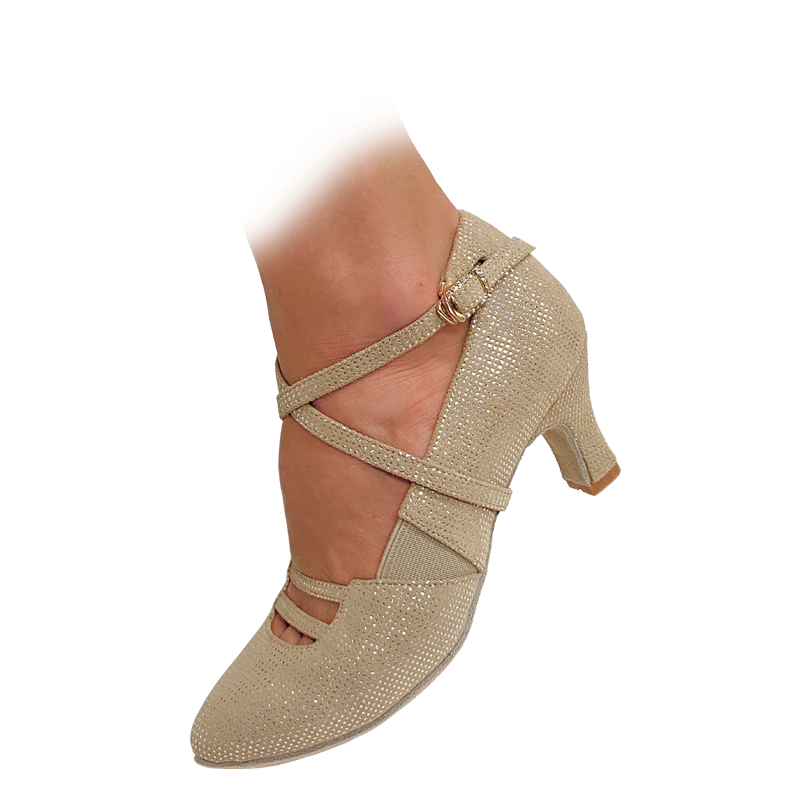 New QueenFlexi Double SoleMultiGold - Dance Happy